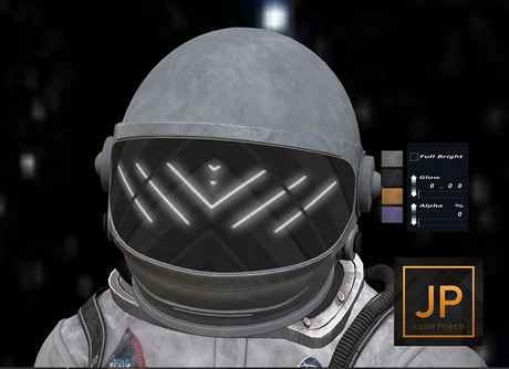 Second Life Marketplace - 13.[Since1975] Astro Helmet &Gif (ColorHud)